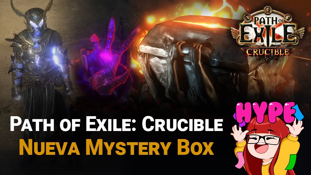 Path of Exile: Nueva Crucible Mystery Box [Y compramos una!] - YouTube