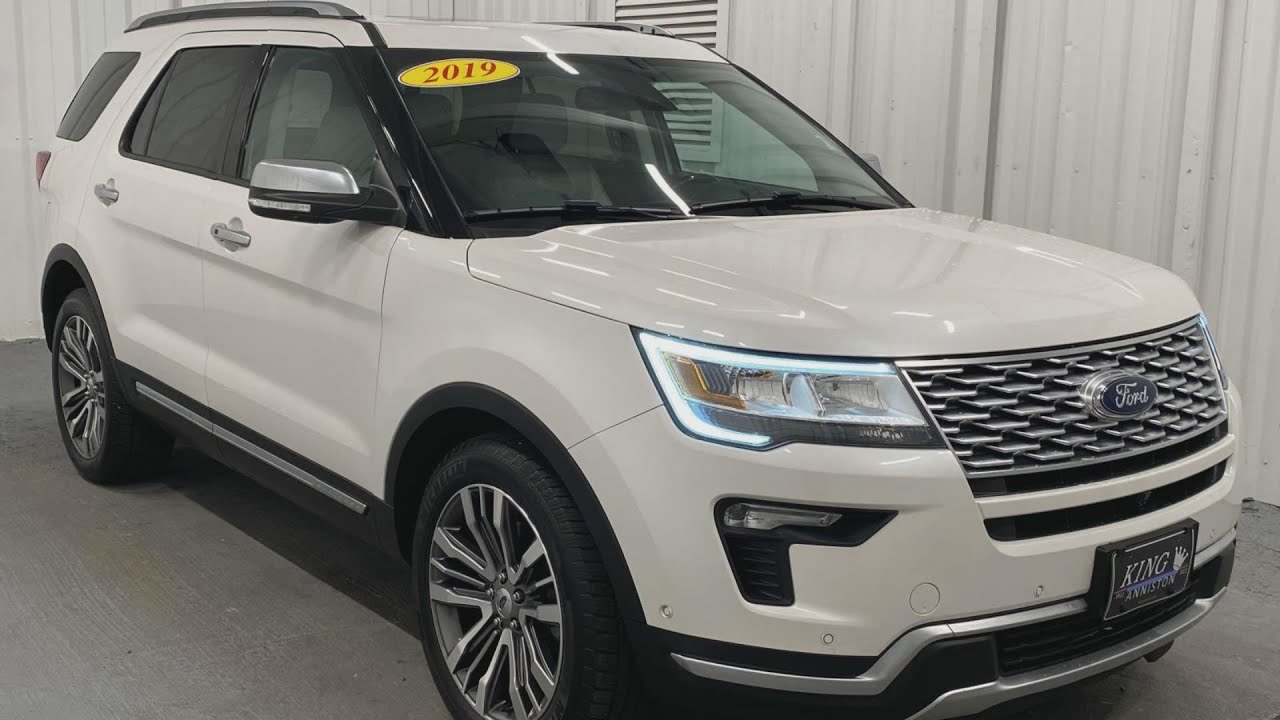 2019 Ford Explorer Platinum Anniston, Gadsden, Heflin, Oxford ...