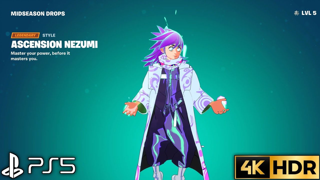 Ascension Nezumi Skin FORTNITE Nezumi Skin | Fortnite Chapter 4 ...