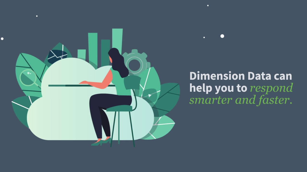 Dimension Data Digital Workplace infographic animation - YouTube