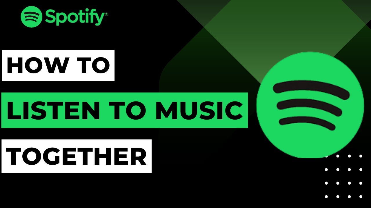 How to Listen to Music Together on Spotify ! - YouTube