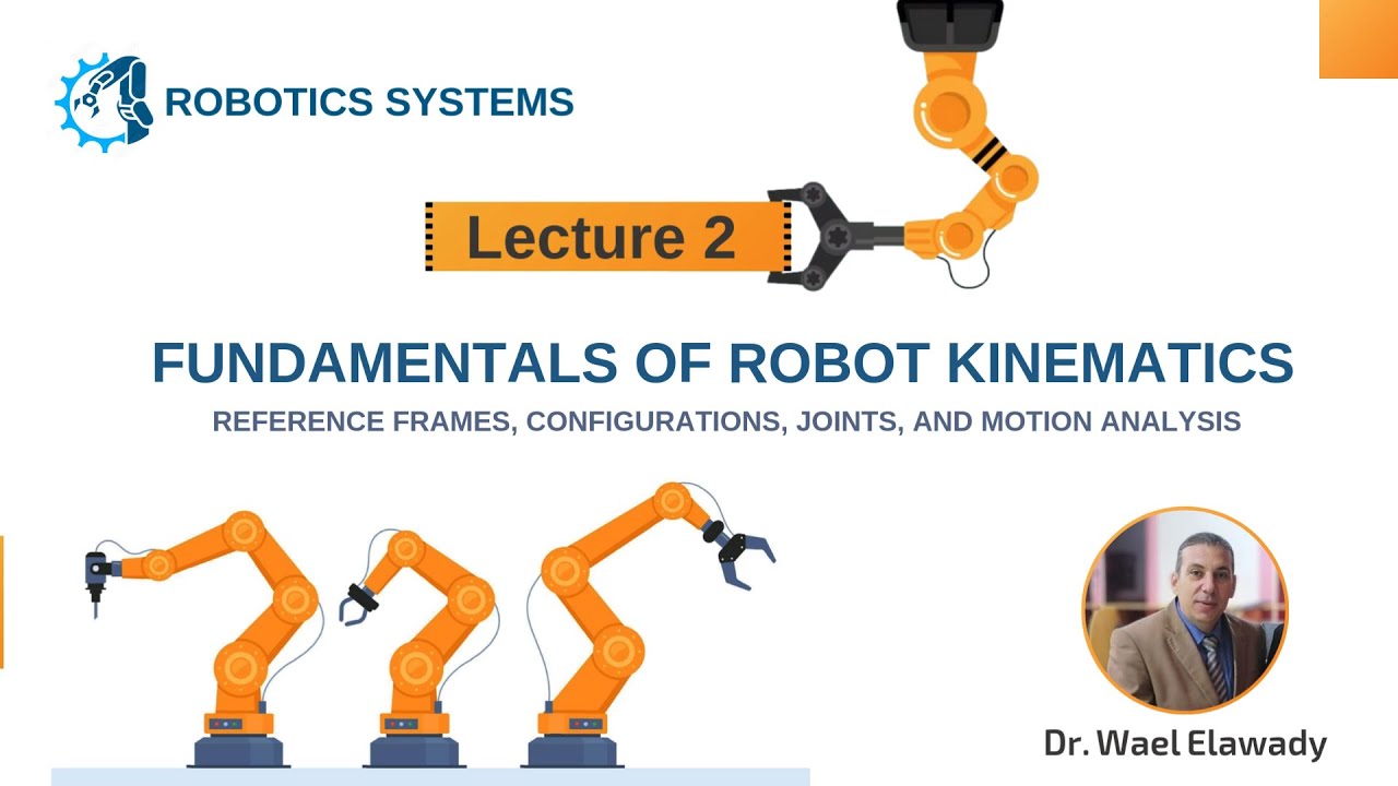 ROBOTICS SYSTEMS | Lecture 2 | Fundamentals of Robotic Kinematics part ...