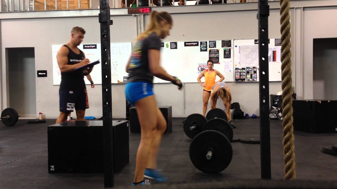 Slovak Throwdown Qualifier WOD 1 Maria Markovicova InnerFight - YouTube