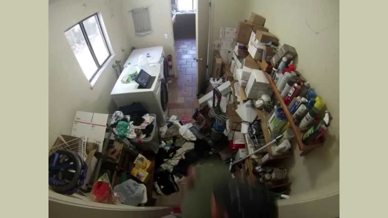 Inspiration - Clean Up A Messy Laundry Room / Pantry - YouTube