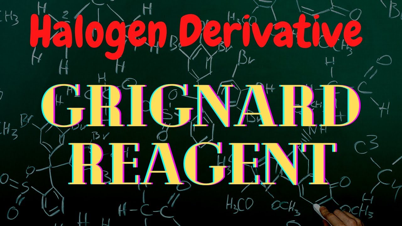 (Organic Chemistry) Halogen Derivative - Grignard Reagent | Class 12 ...