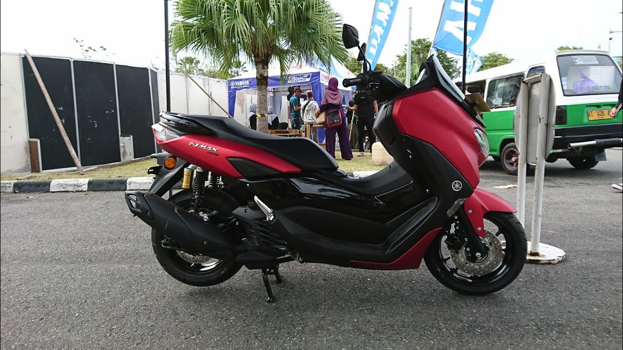 Test Ride singkat All new nmax 2020 non abs matte red - YouTube