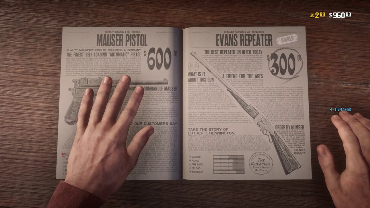 Red Dead Redemption 2 the new evans repeater - YouTube