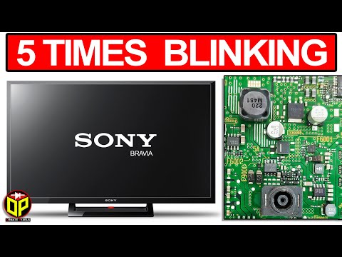 Sony Bravia TVs Red Light 5 Times Blinking Problem | RT8292AH IC Schematic Circuit Diagram