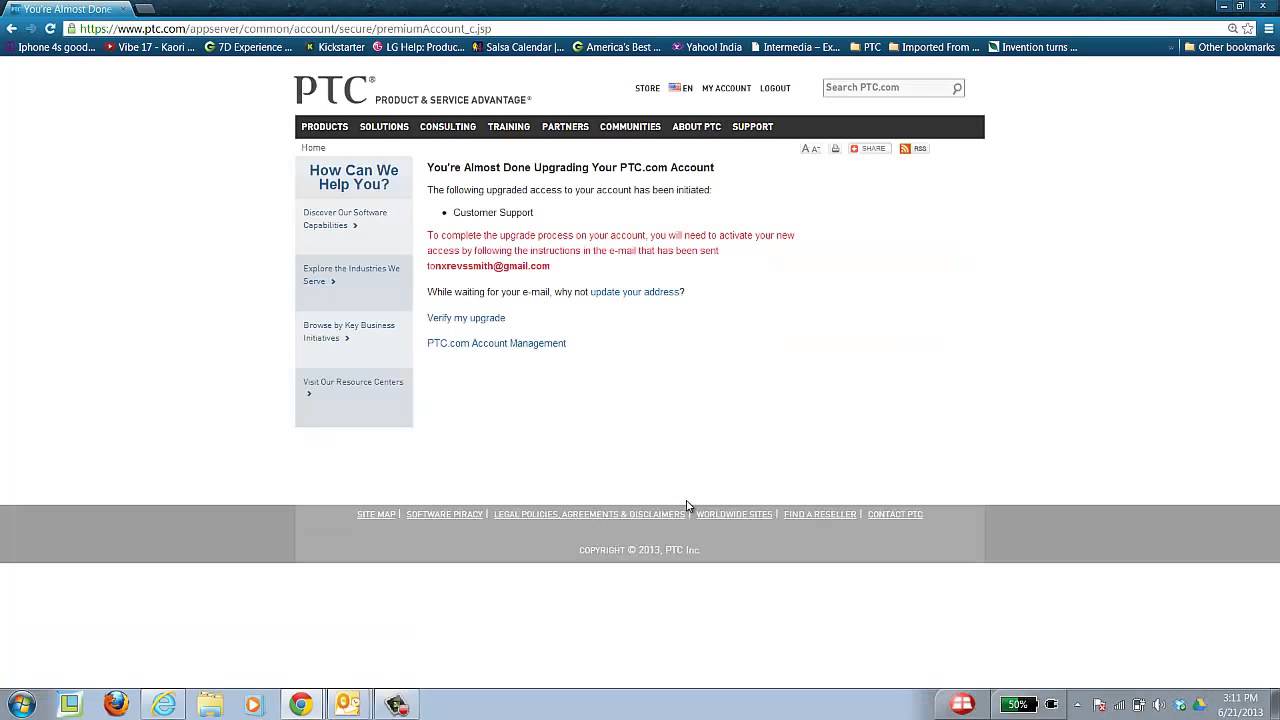 Upgrade the PTC Account - YouTube