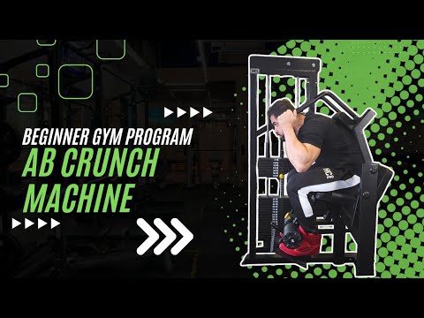 Beginner Gym Program | Ab Crunch Machine - YouTube