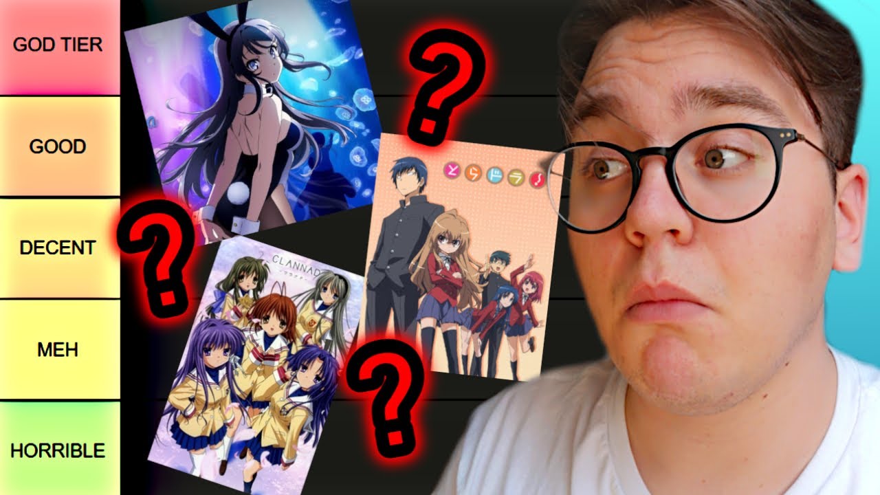 ULTIMATE Romance Anime Tier List - YouTube