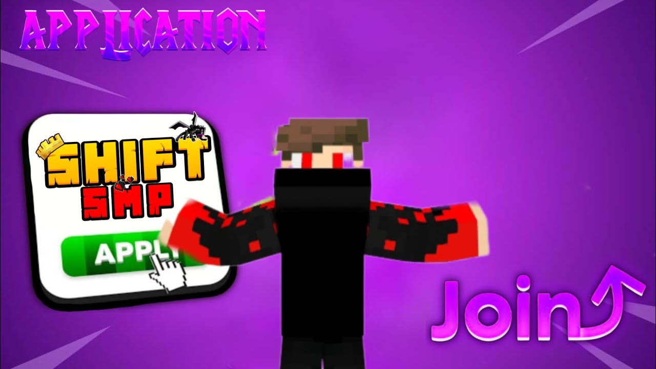my application to join the shift smp @None_609 @LivingZer01 @AYU_PLAYS ...
