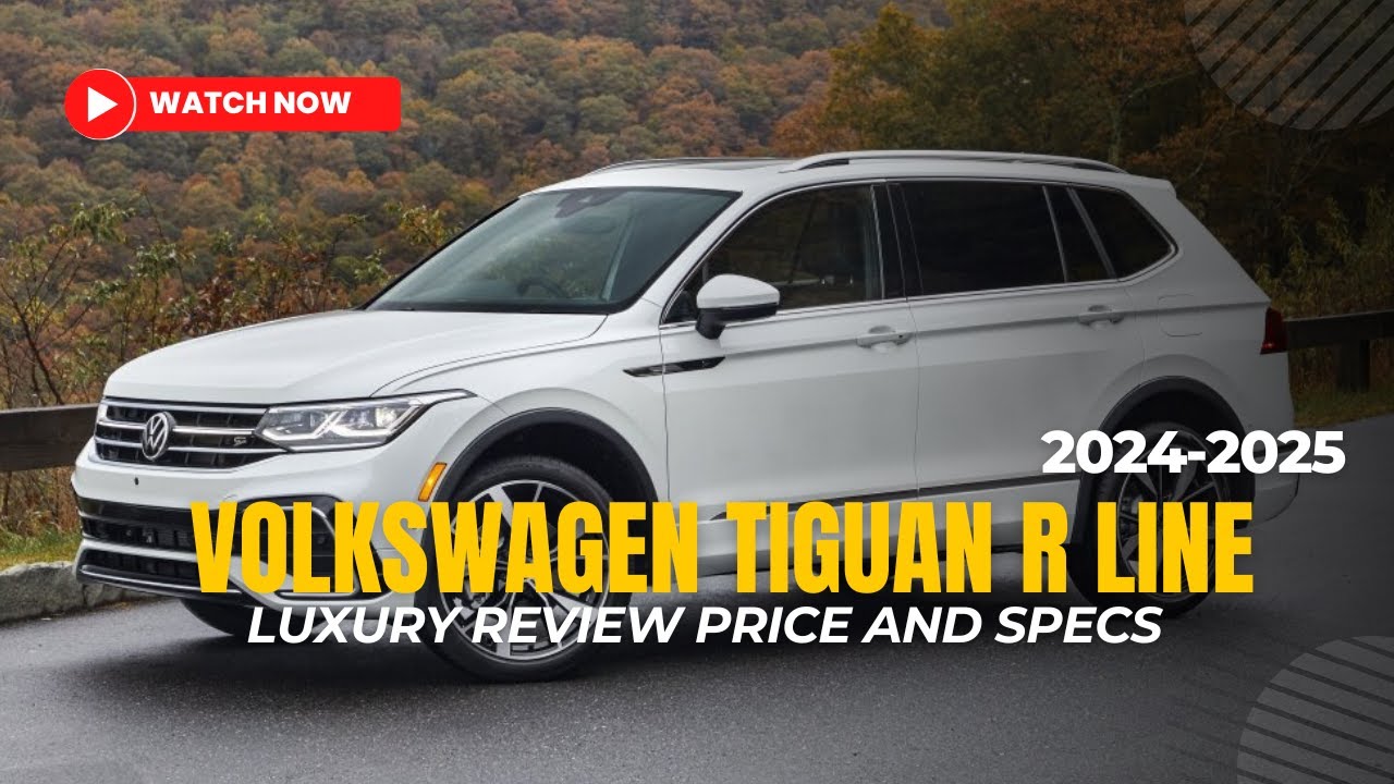 The 2024 Volkswagen Tiguan R Line Rs - YouTube