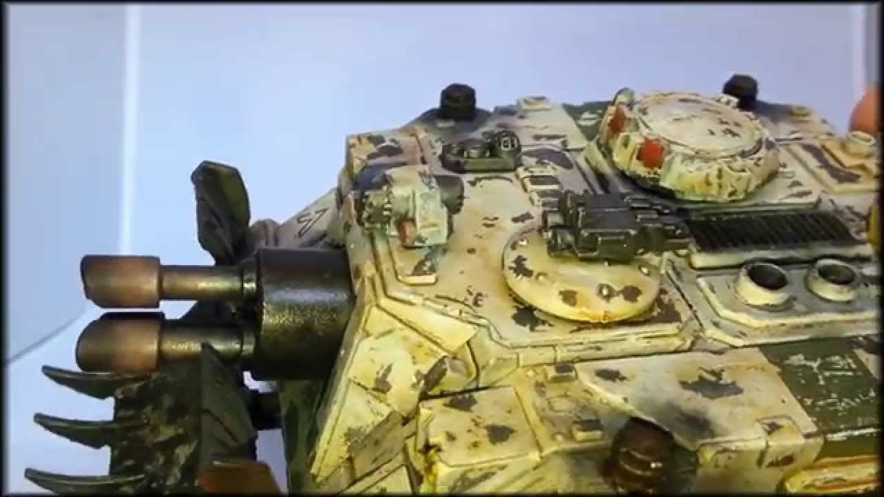 Horus Heresy - Death Guard Legion Vindicator (Rhino conversion ...