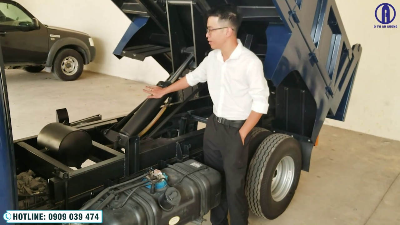Xe Ben 1T4 Jac Thùng 1.6 khối - Ben Jac X150 - Ô Tô An Sương - YouTube