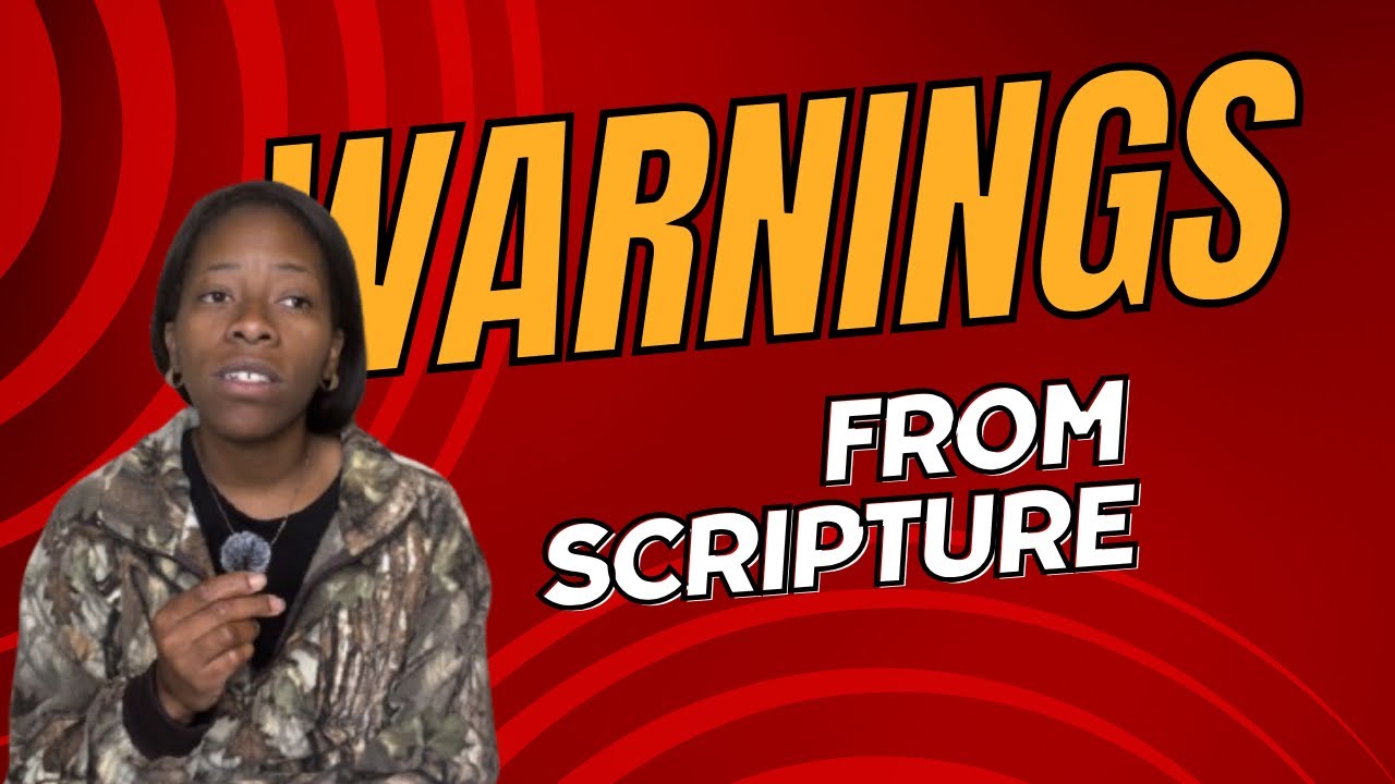 Heed the warnings of God - YouTube