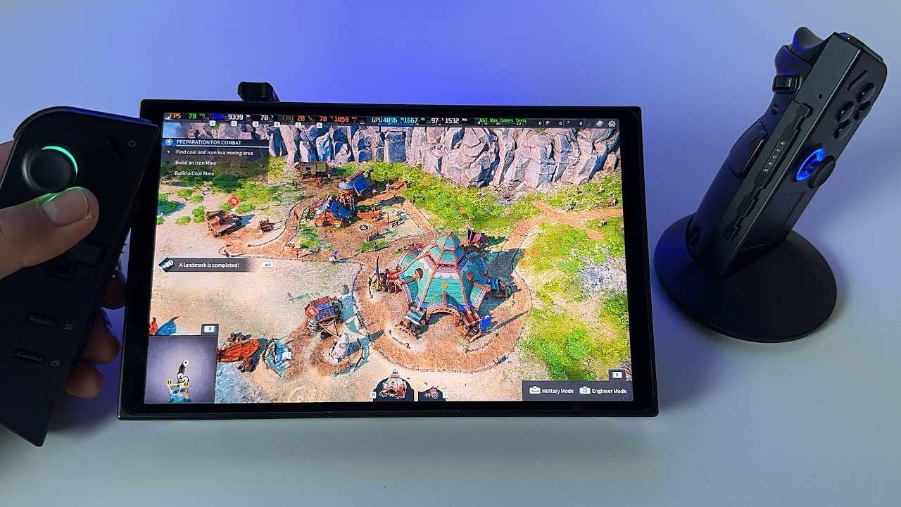 The Settlers: New Allies + FPS Mode (mouse mode) on Lenovo Legion Go ...