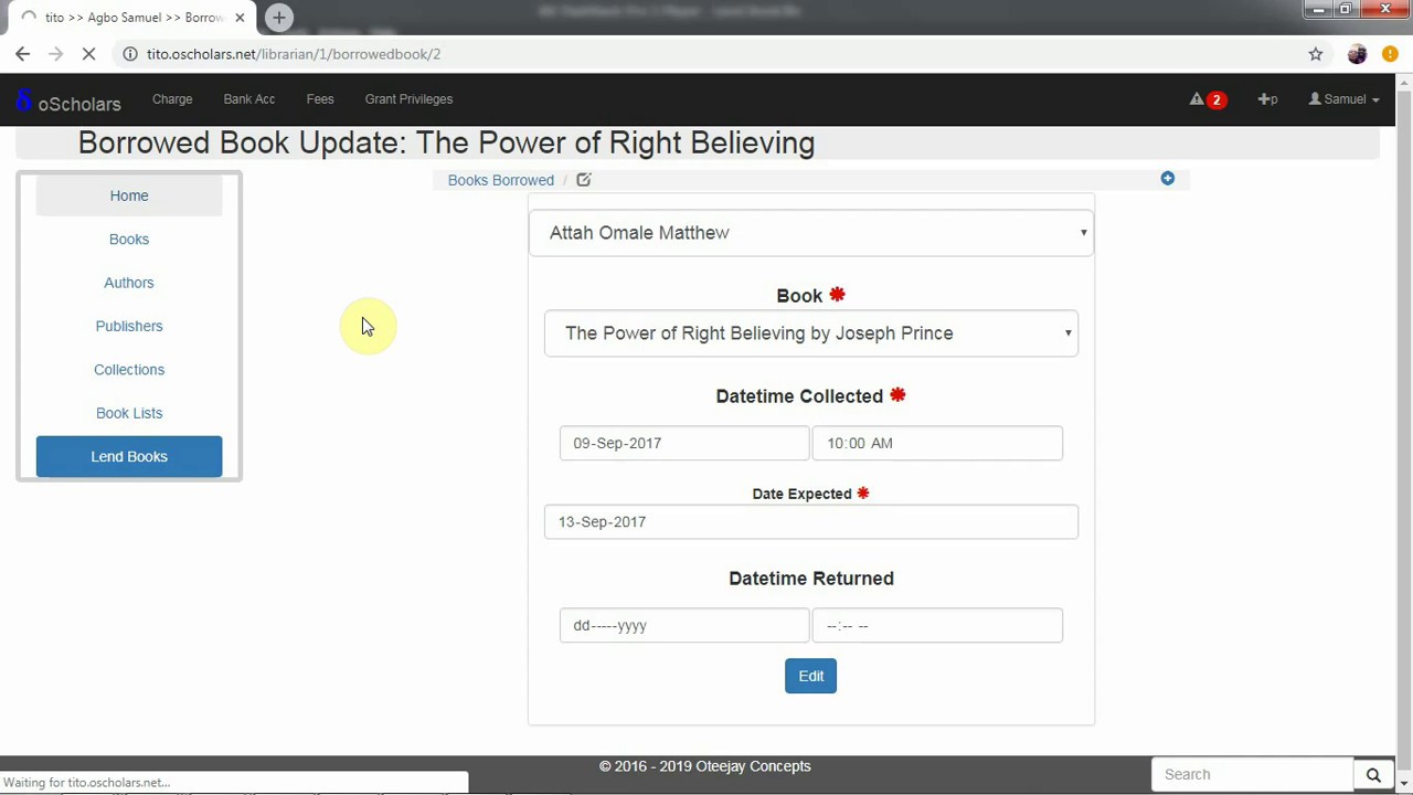 05 - 06 - Book Lending - YouTube