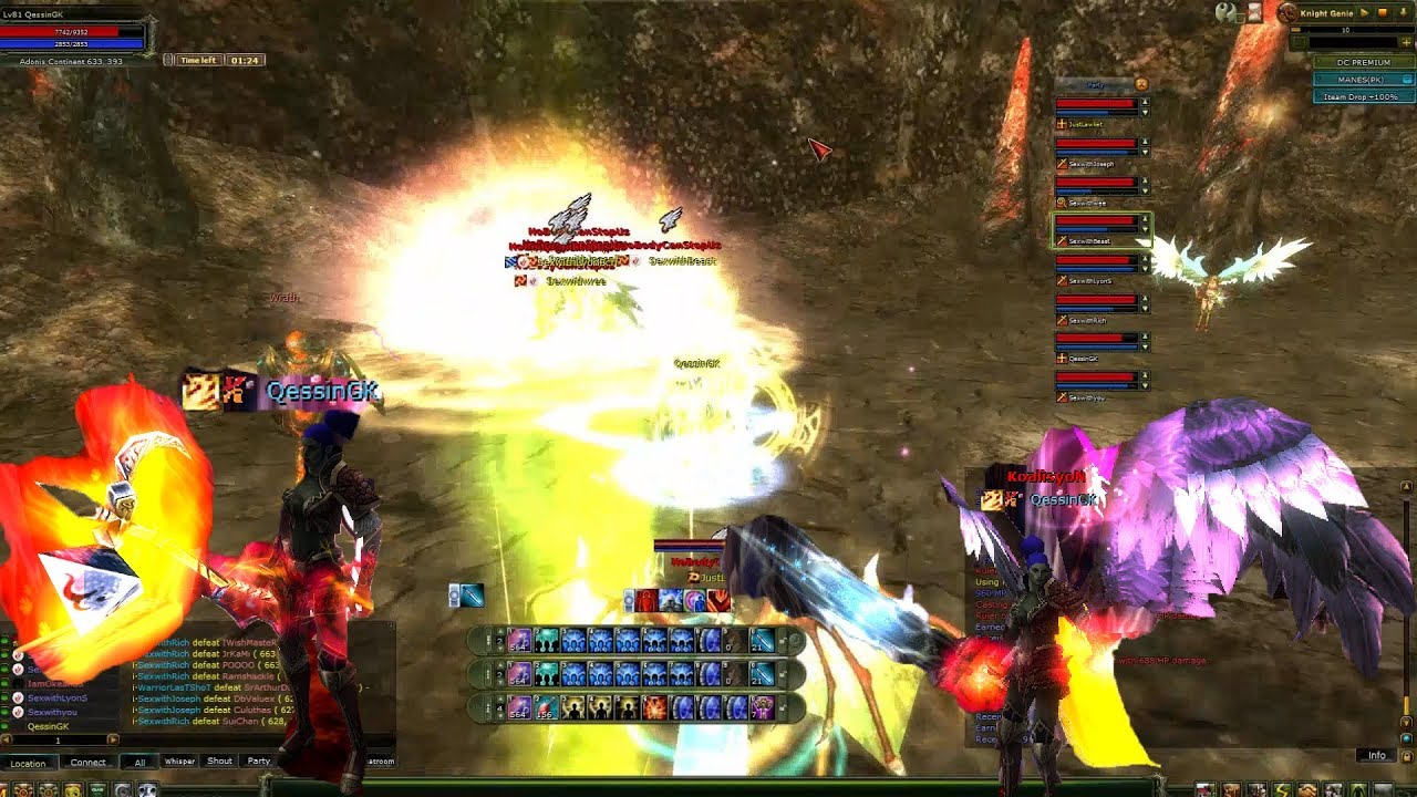 Knight Online Manes Battle Priest PK'sı ELVEDA BP QessinGK - YouTube