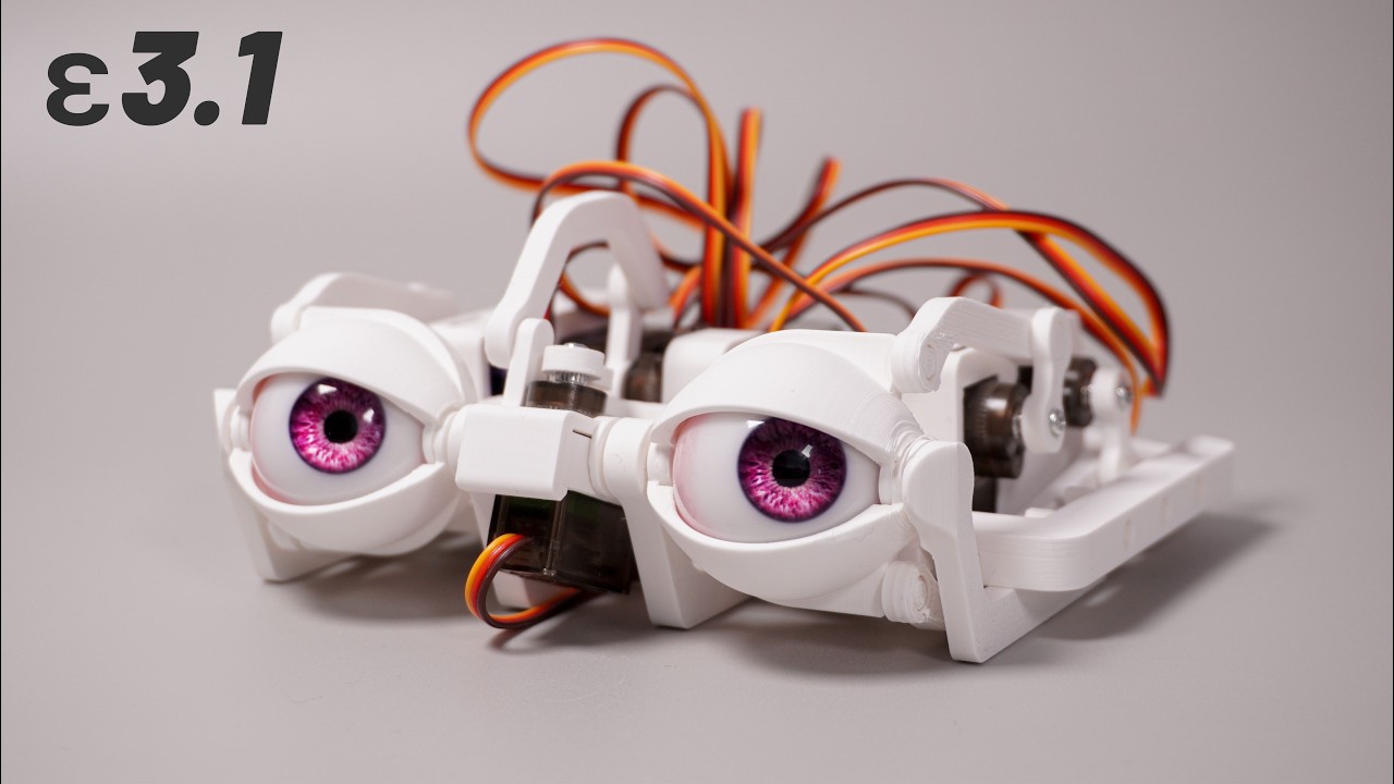 The Most Realistic Animatronic Eyes I've Ever Built - YouTube