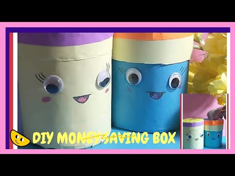 DIY MONEY BOX/ MONEY SAVING BOX/ MONEY SAVING BOX TUTORIAL - YouTube