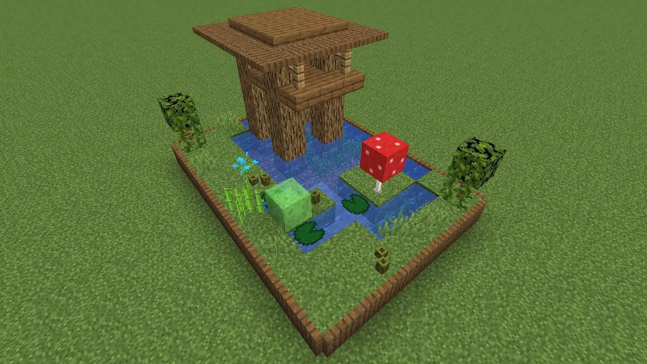 Mini Swamp Biome in Minecraft - YouTube
