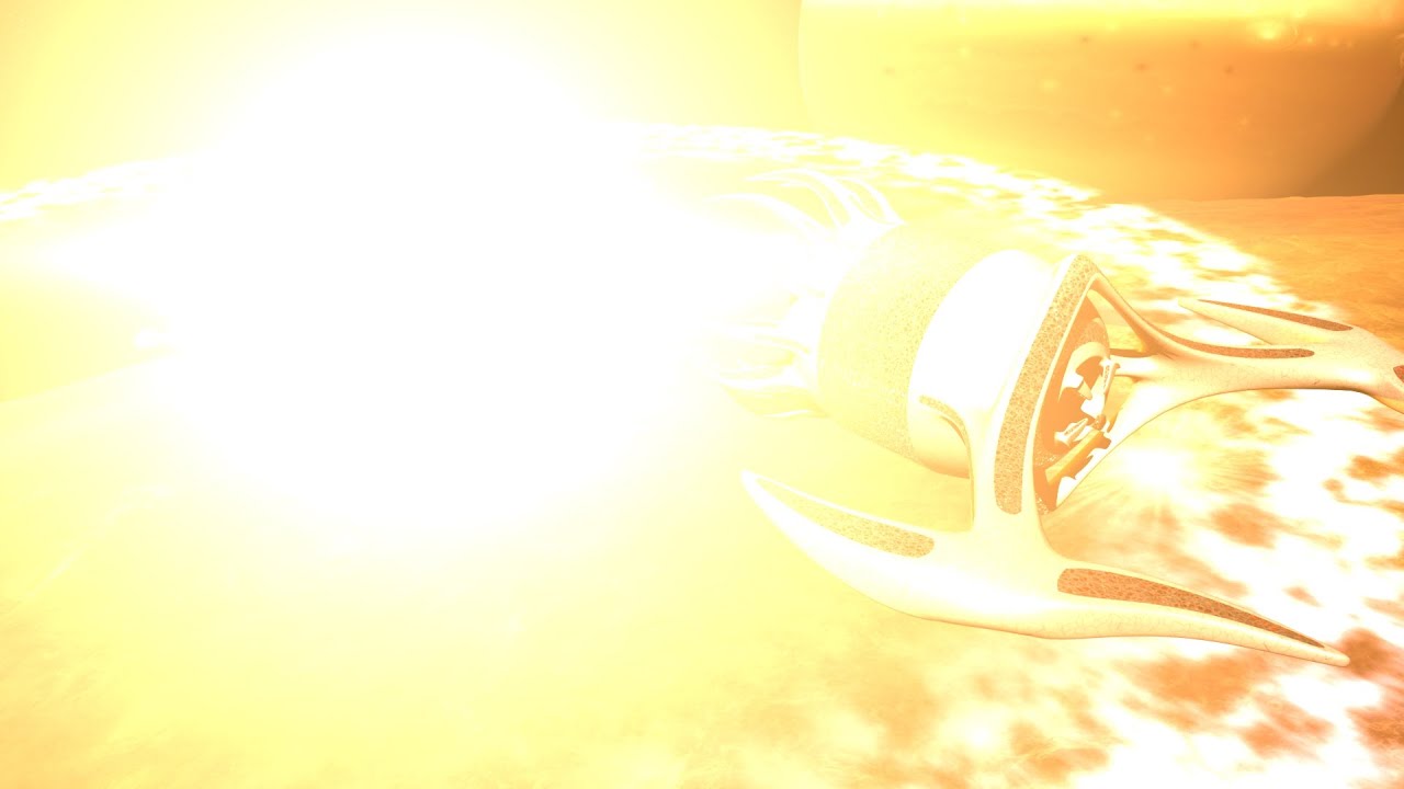 Alien Starship Launching Fighters - YouTube