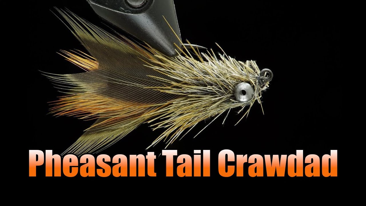 Pheasant Tail Crawdad Fly Tying - Tied by Herman deGala - YouTube