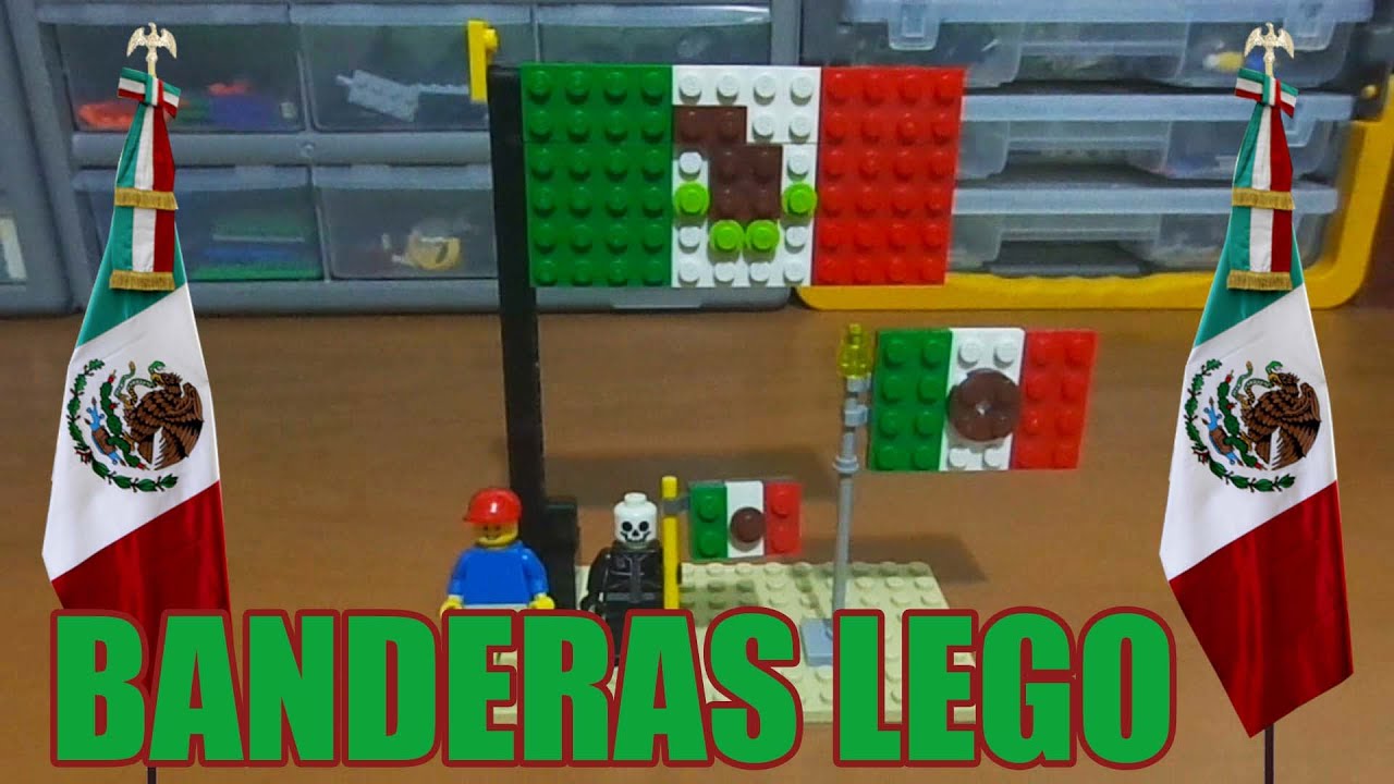 Banderas de México Lego (Mr :P) - YouTube
