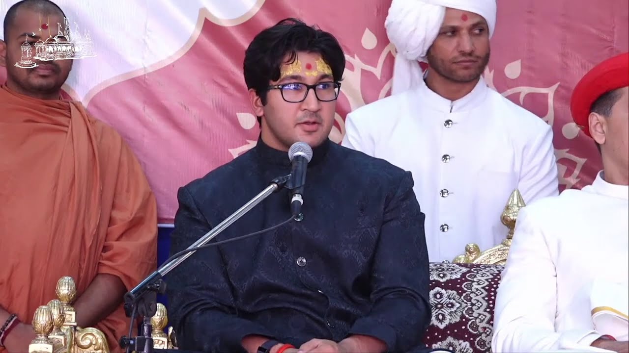 Kalupur Mandir Lalji Maharajshree Vrajendraprasadji Maharaj Ashirvachan ...