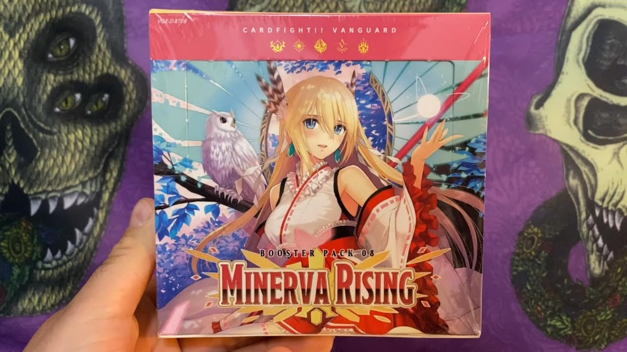 Cardfight!! Vanguard! Minerva Rising…ALL THE NAMES! Booster Box. - YouTube