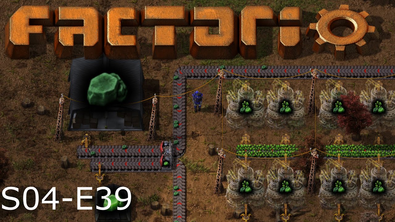 Factorio S04-E39, Uranium-235 and Uranium-238 processing - YouTube