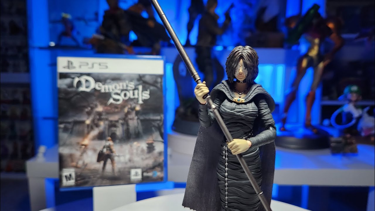 Figma MAIDEN IN BLACK Demon's Souls - Good Smile Company - YouTube
