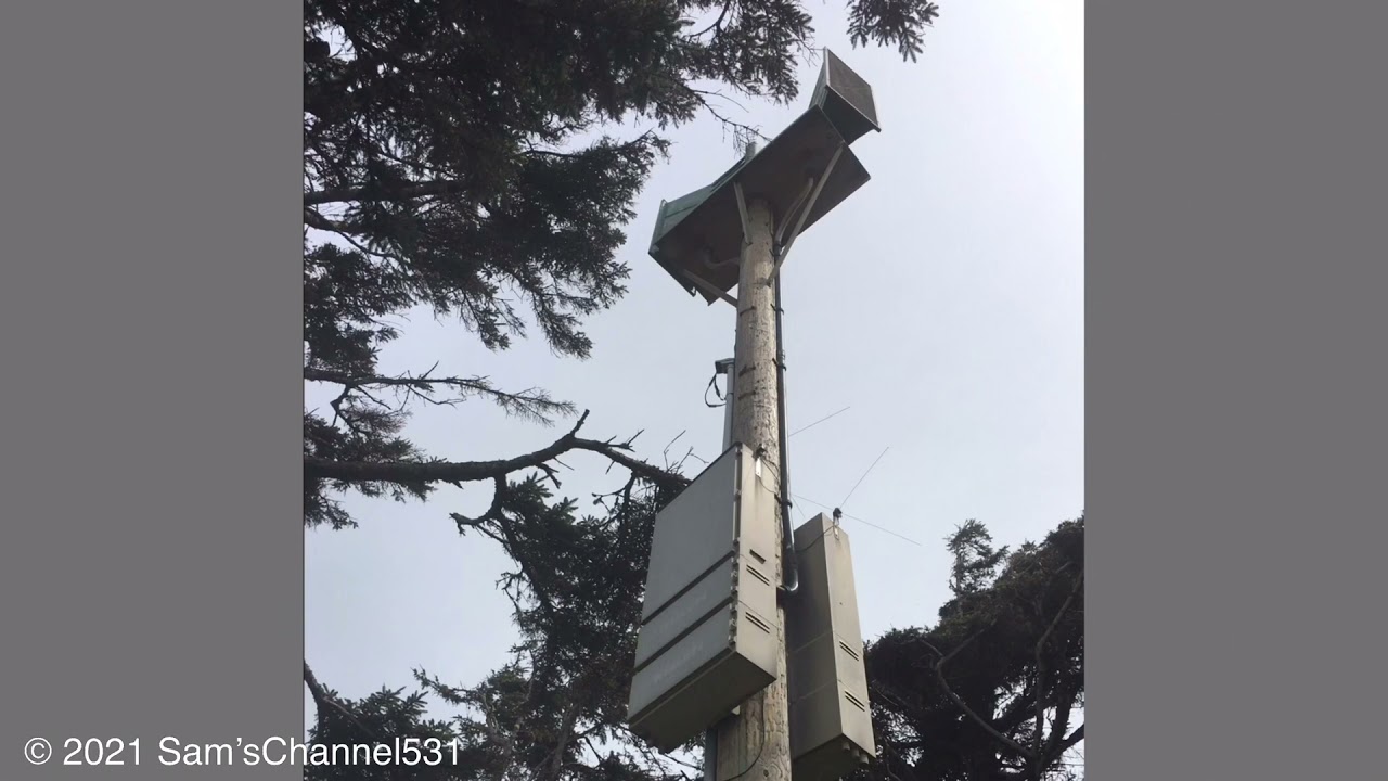 Cannon Beach, OR Dual Whelen WPS-3016 Tsunami Siren Test(Cannon Beach ...
