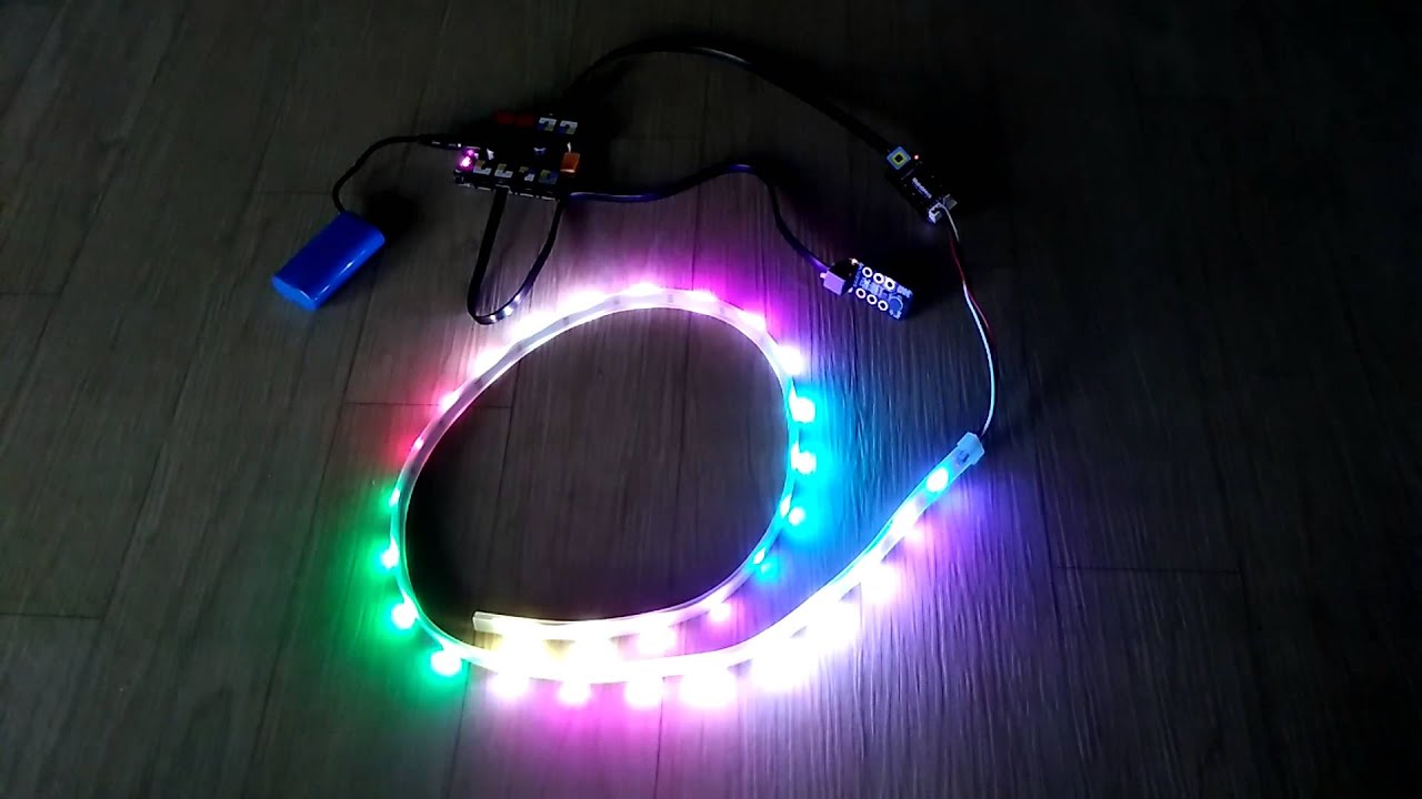 Makeblock LED Strip Color Loop - YouTube