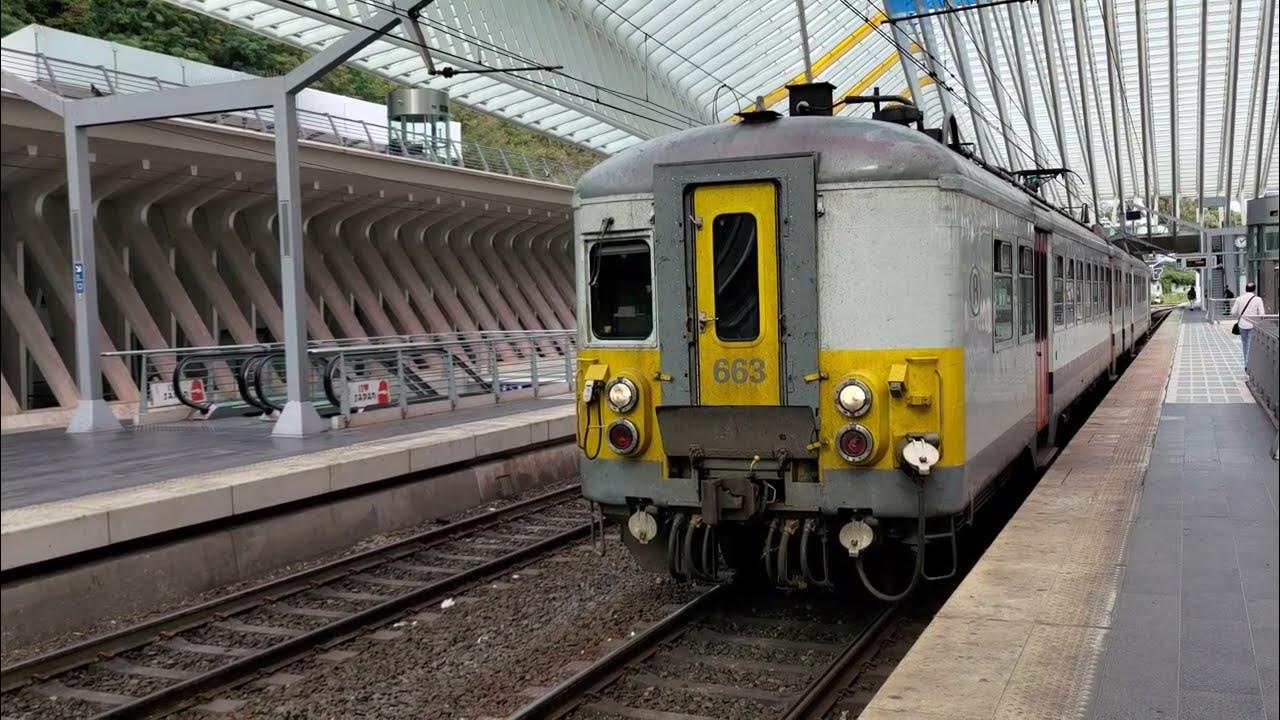 NMBS SNCB | AM klassiek | MR66 AM66 ( 1970 ) | Newlook 3 | Luik / Liège Guillemins | Anno 2022 ...