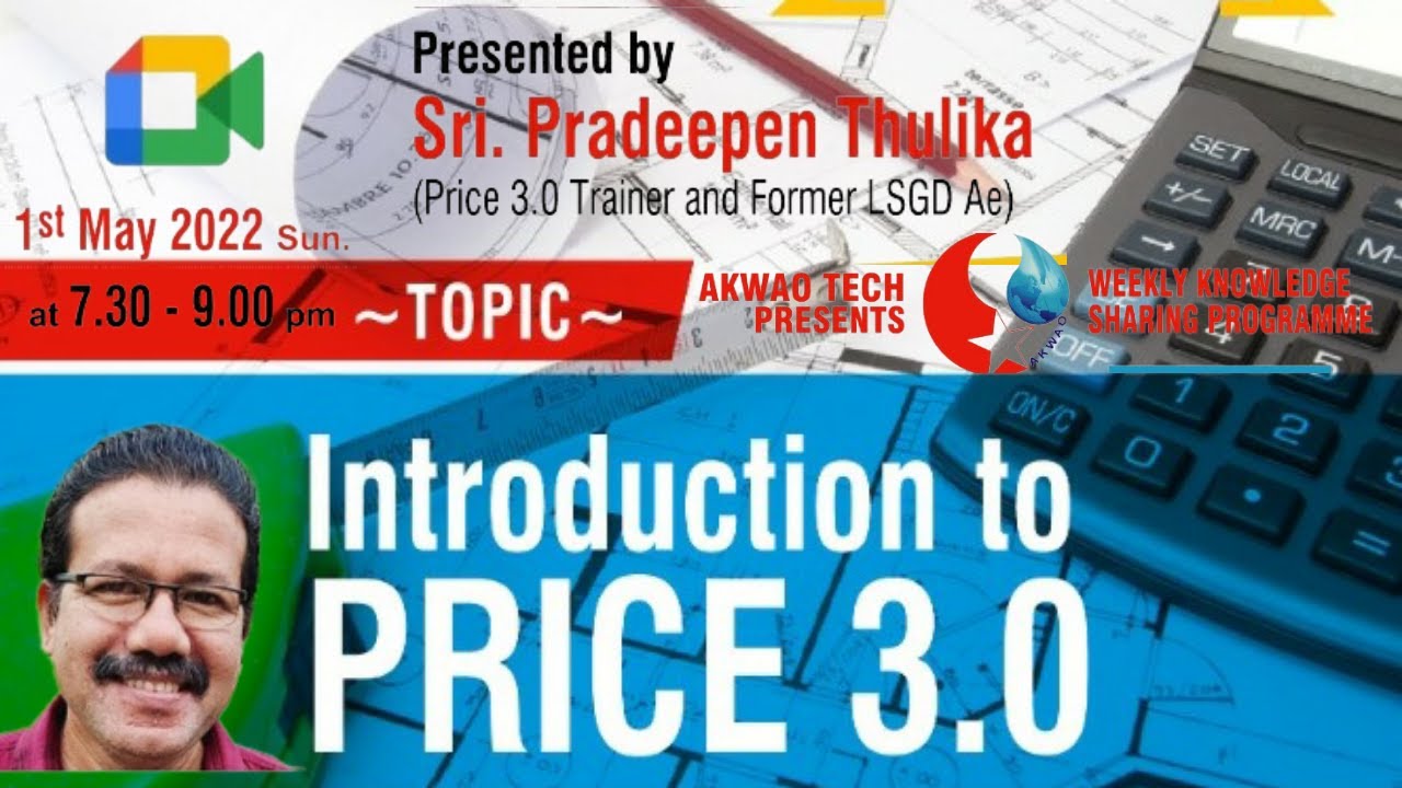 PRICE3 0 CLASS FOR KWA ON 01-05-2022 - YouTube