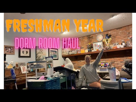 College dorm room haul( freshmen year)  | teen vlog
