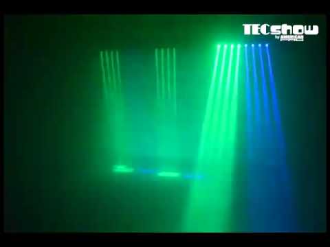 Octobeam RGBW de Tecshow by American Pro - YouTube