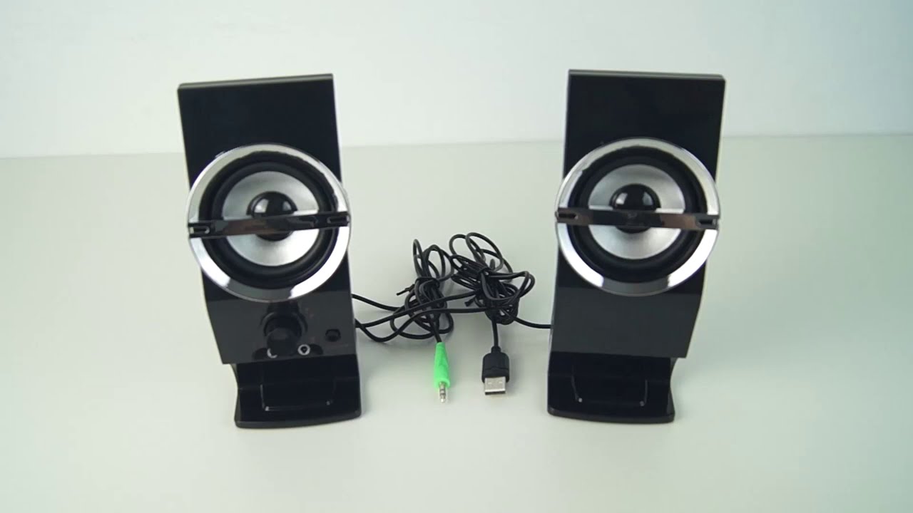 Audiocore AC805 Computer Stereo Speakers for PC Laptop, 2.0 Stereo ...