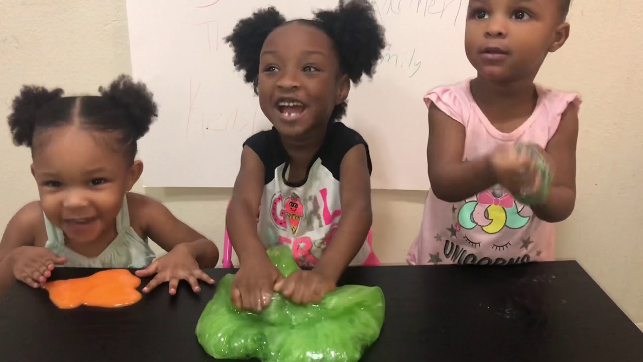 Slime fun ! - YouTube