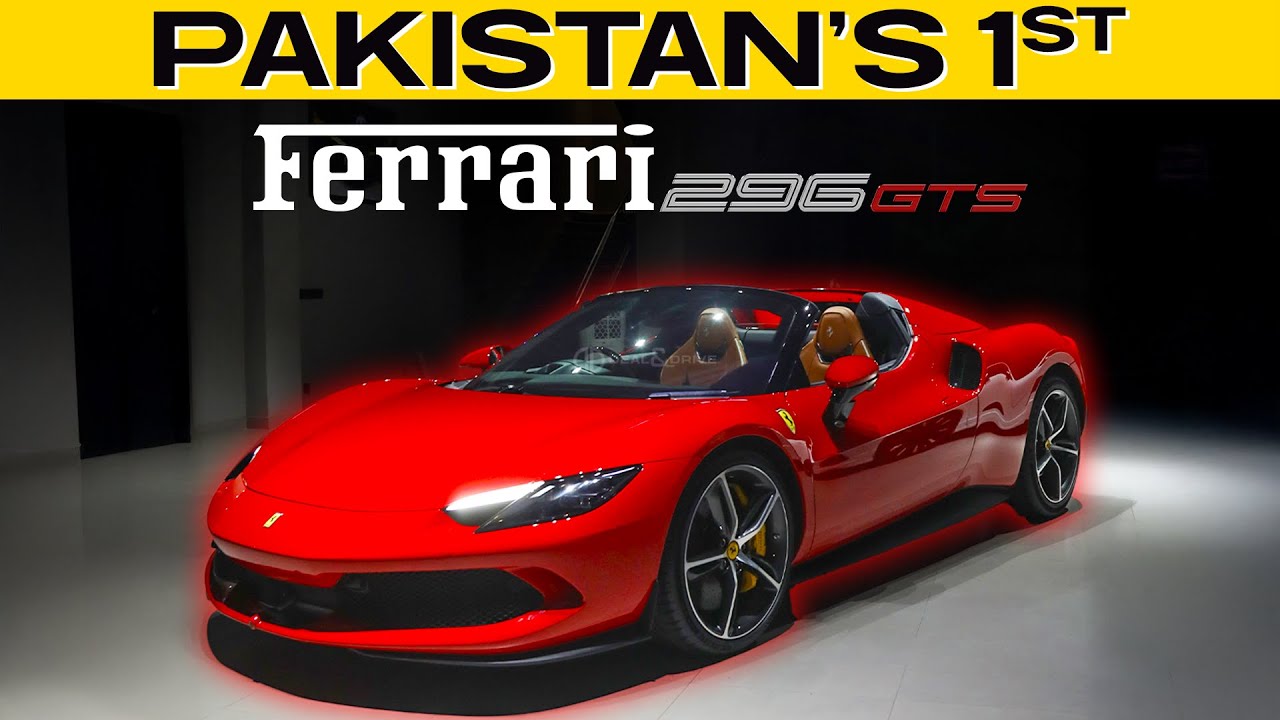 Pakistan's 1st | Ferrari 296 GTS 2025 | 4K - YouTube