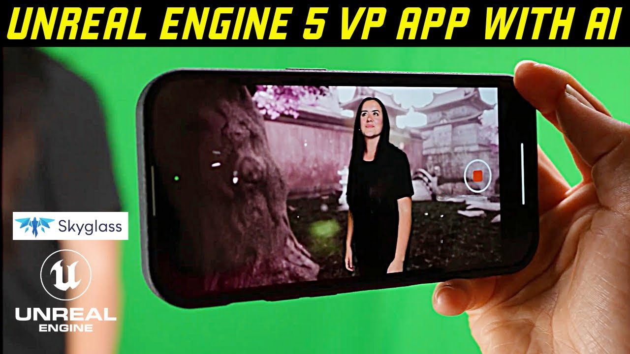 Unreal Engine 5 Skyglass Virtual Production App With Ai - YouTube