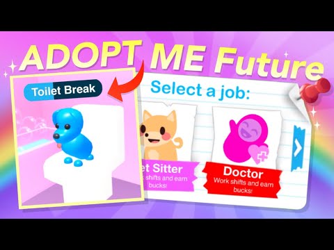 Adopt Me in 1000 years! + Voice reveal?