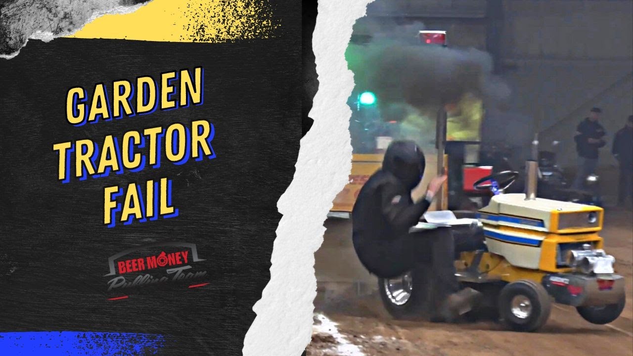 Epic Garden Tractor Fail: Don't Make the Same Mistake! - YouTube