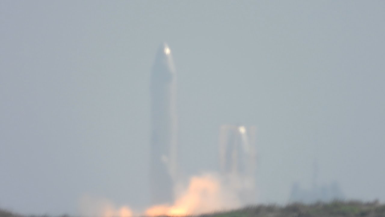 SpaceX StartShip SN15 Static Fire from Main Camera - YouTube