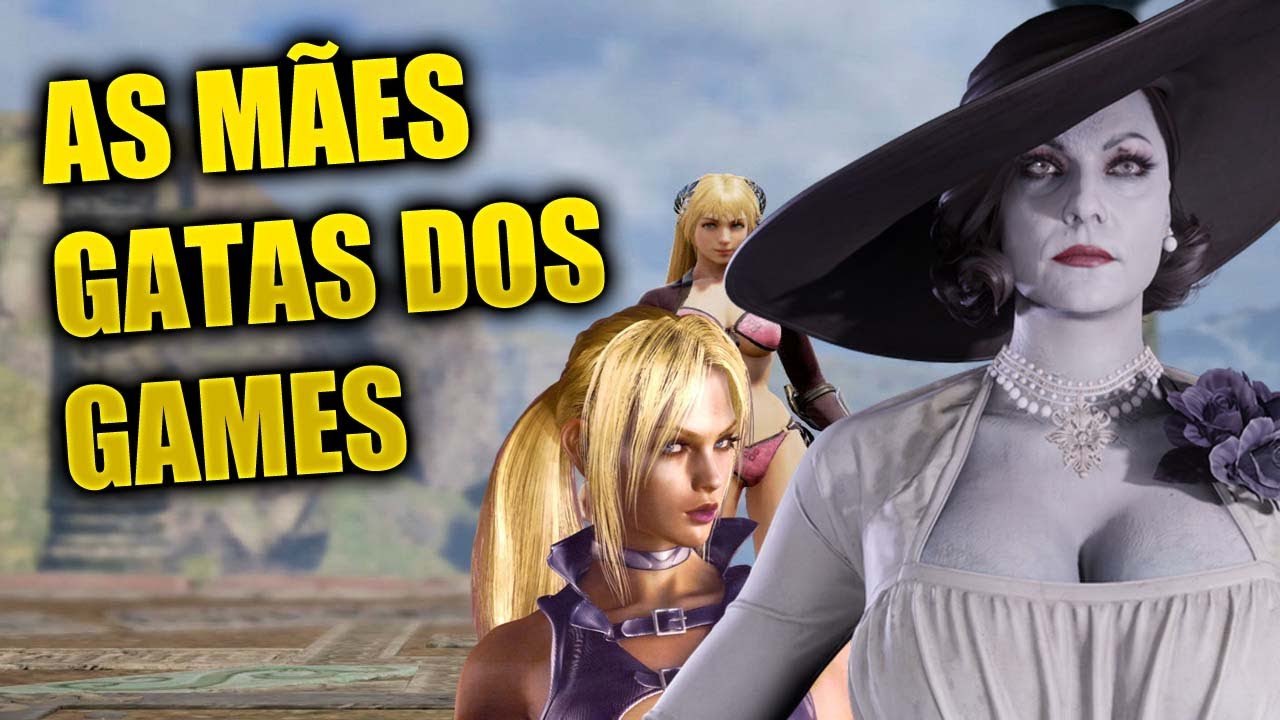 TOP 5 MÃES MAIS GATAS DOS GAMES - Dia das Mães - YouTube