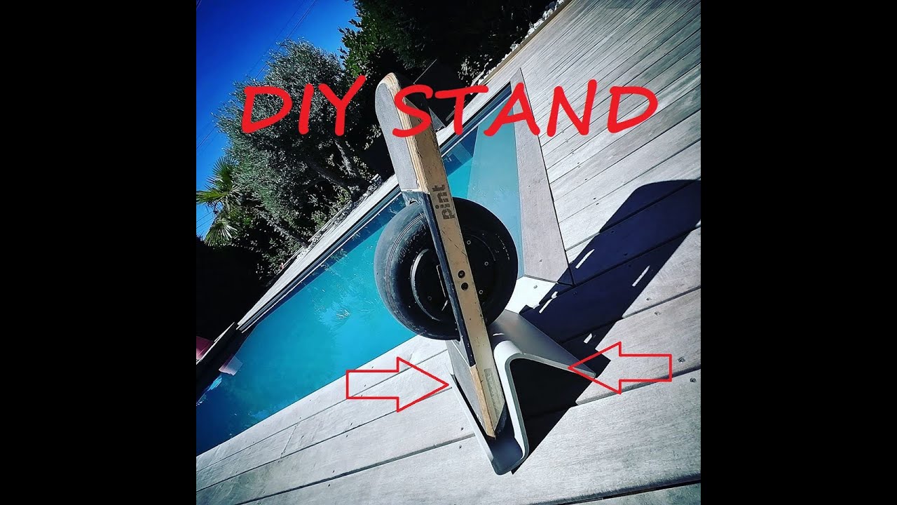 DIY Onewheel Stand Hand Made - YouTube