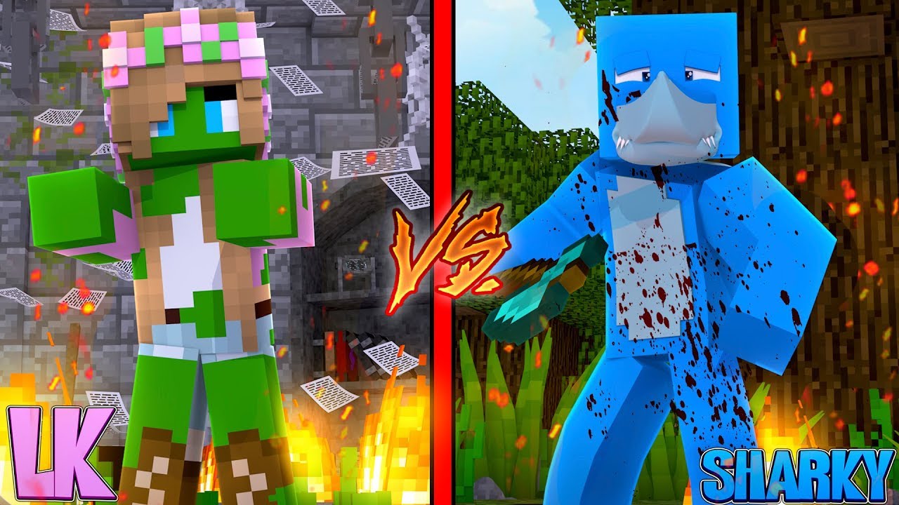 LITTLE KELLY THE ZOMBIE !! Minecraft MURDER MYSTERY w/ Sharky - YouTube