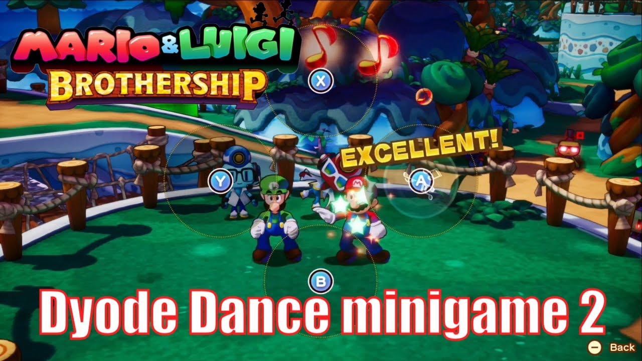 Dyode's 2nd Dance minigame - guide | Twistee Island 2 | Mario & Luigi ...